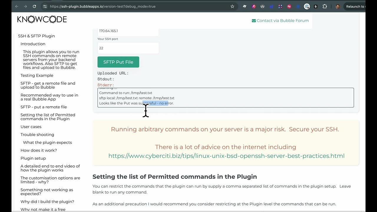 How To SFTP Files From Bubble io To A Remote Server YouTube how-to-sftp-files-from-bubble-io-to-a-remote-server-youtube