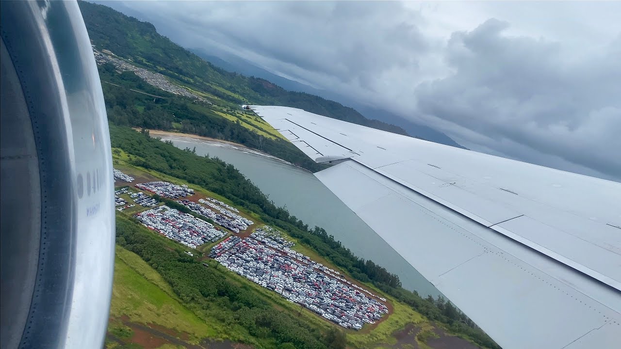 Spectacular Lihue Takeoff – Hawaiian Airlines – Boeing 717-200 – LIH ...