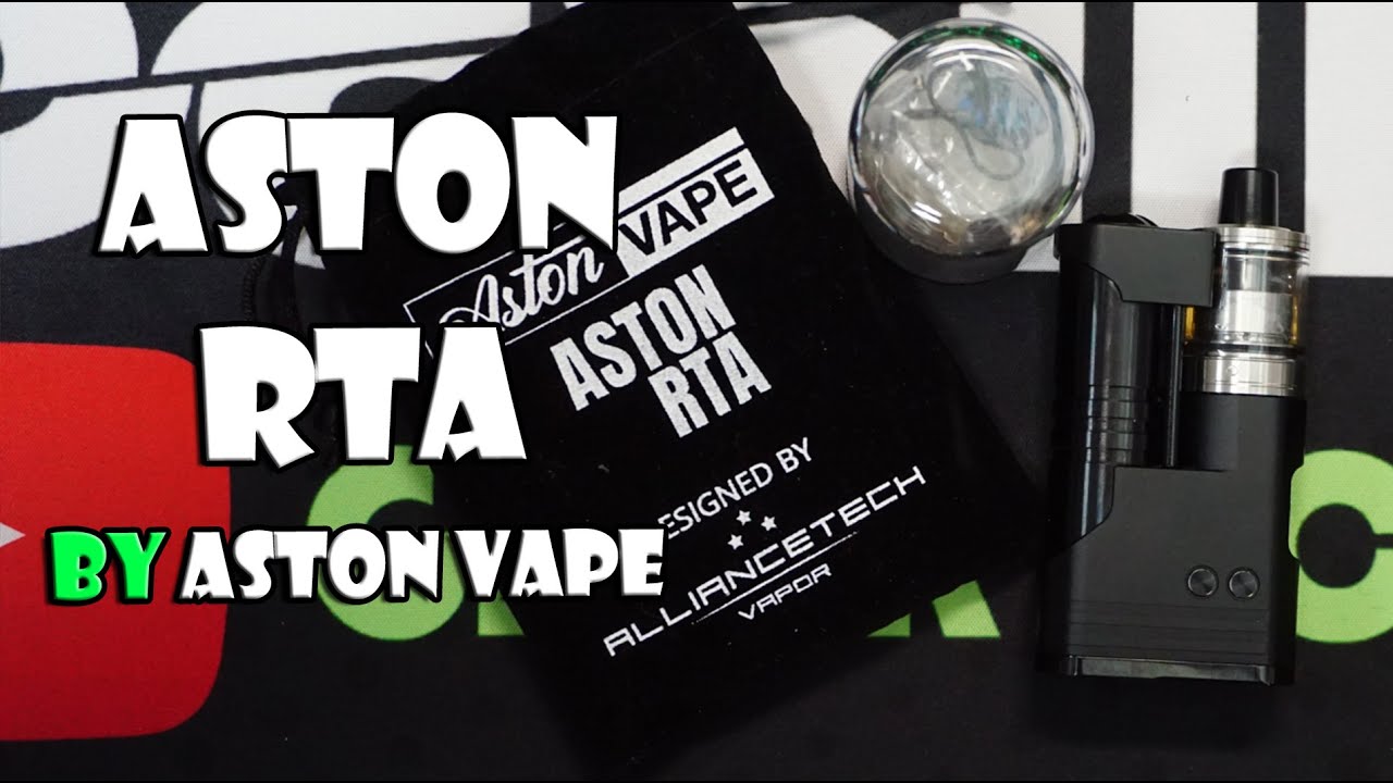 Aston RTA by Aston Vape - BasilisL (Greek Reviews) - YouTube