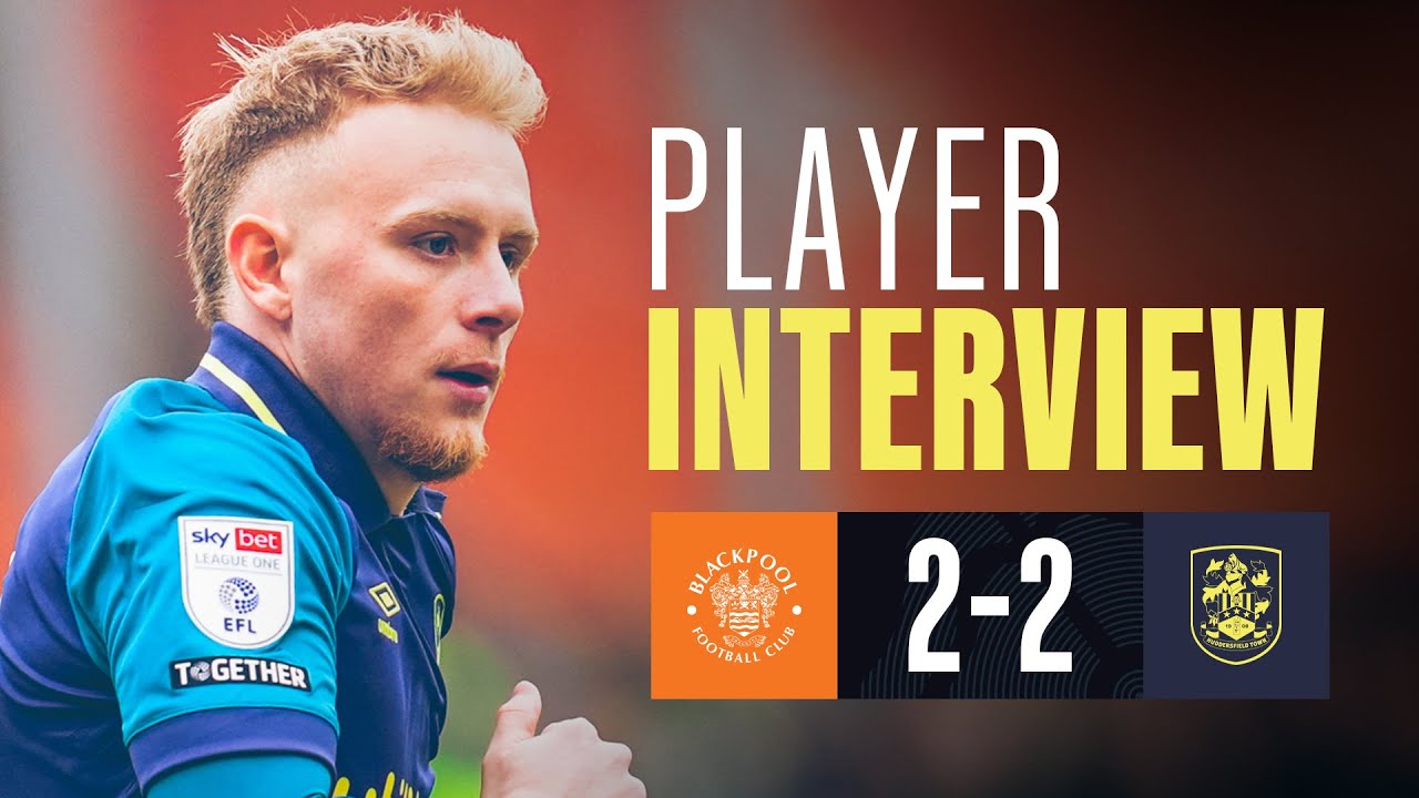 PLAYER INTERVIEW | Joe Taylor reflects on his debut goal at Blackpool. - YouTube