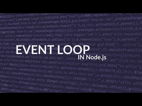 Event loop in Node.js - YouTube