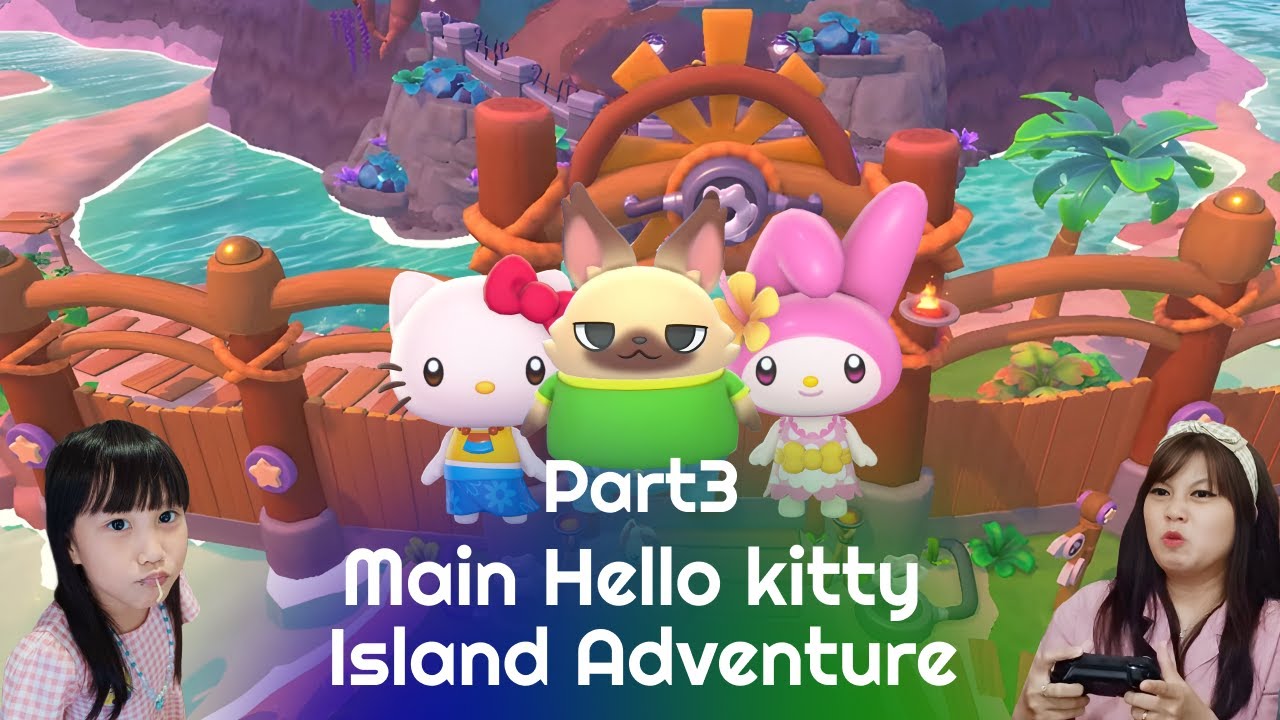 main hello kitty island part 3 : cari gear kuning buka gerbang smp ...