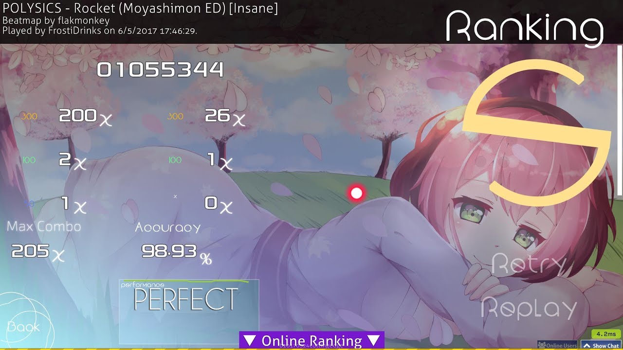 POLYSICS - Rocket (Moyashimon ED) [Insane] 98.93% FC - YouTube