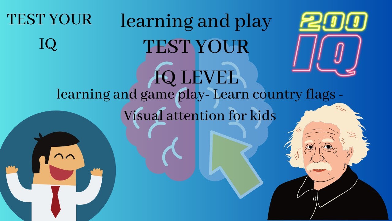 Brain test| test IQ ever |learning and play |Fun Videos for All |Learn ...