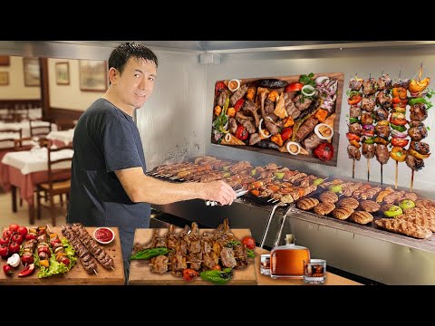 Turkey's ULTIMATE Meat Paradise! 30+ Kinds of Kebab! | Turkish Street ...