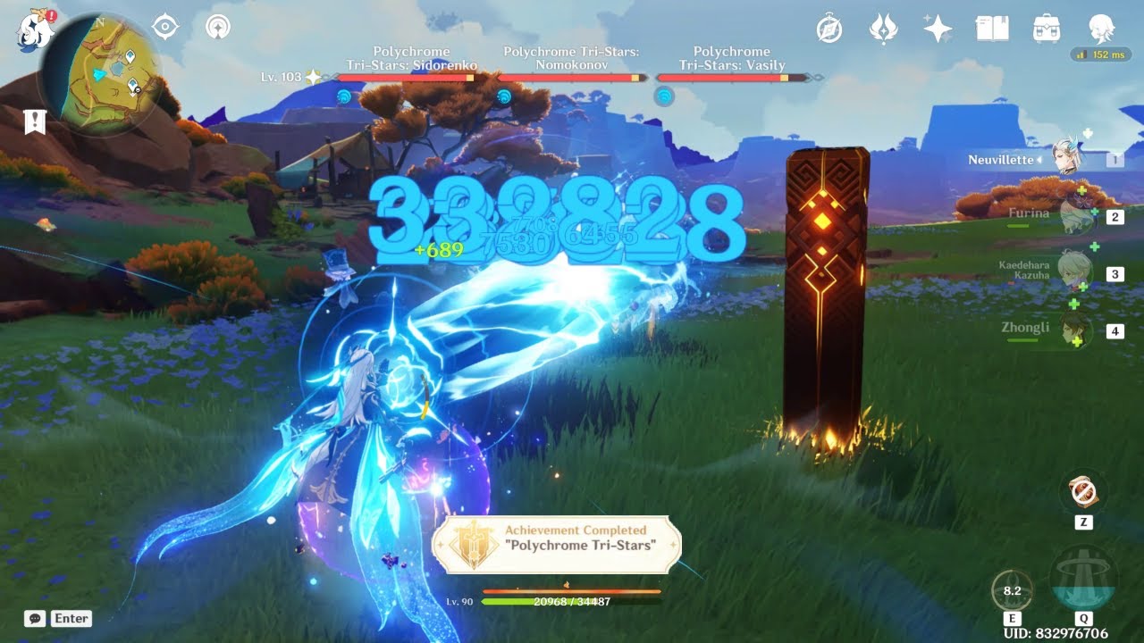 ACHIEVEMENT DUELIST SERIES 1 POLYCHROME TRI-STARS | Genshin Impact 5.0 ...