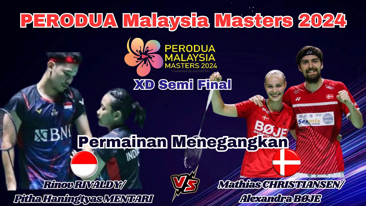 [SEMIFINAL] Rinov RIVALDY/MENTARI (INA) vs CHRISTIANSEN/BØJE (DEN ...