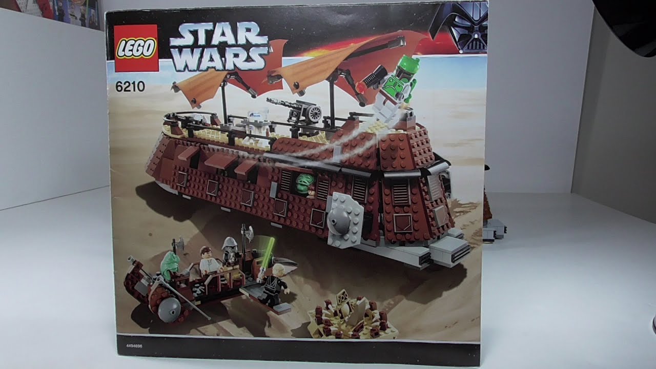 Lego 6210 Jabba"s Sail Barge Review!! - YouTube