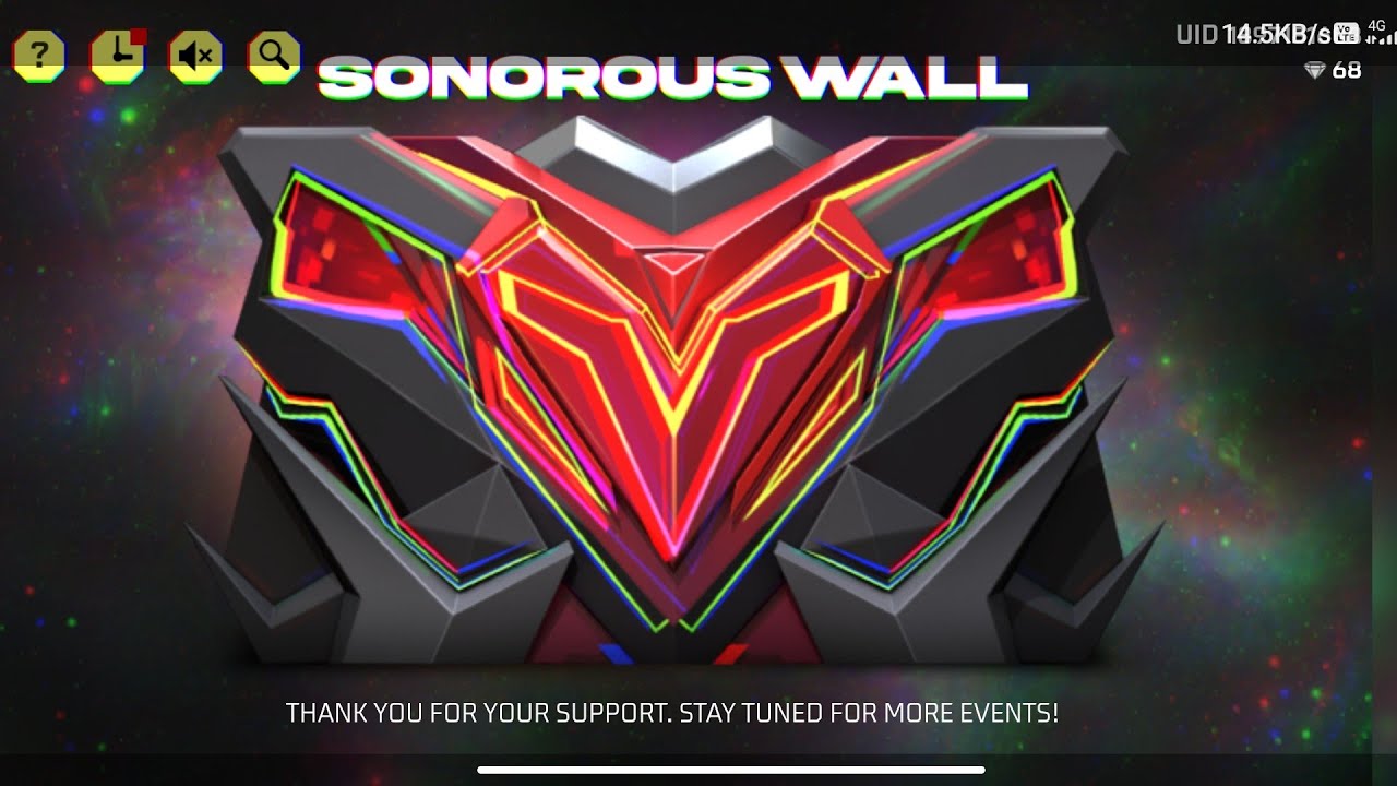 NEW free fire glow wall - YouTube