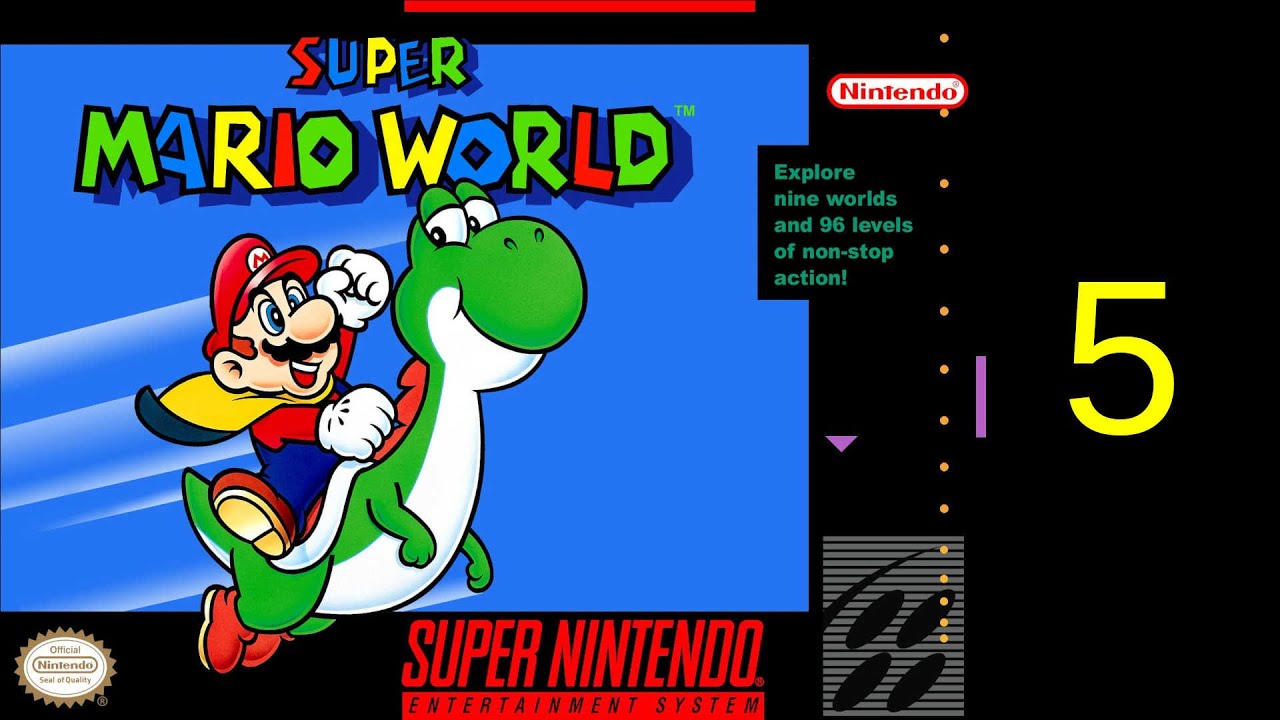 Super Mario World SNES #5 - Forest Ghost House - YouTube