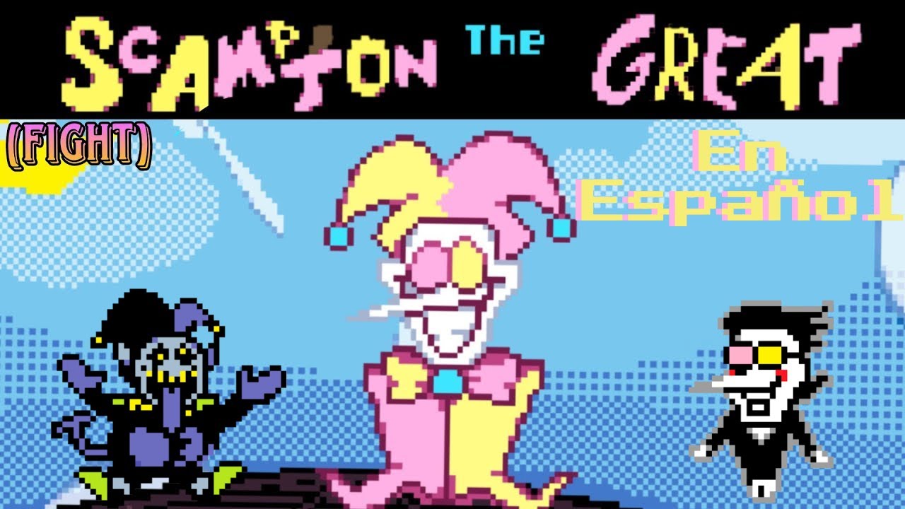 El Gran Scampton boss fight-Deltarune: Chapter Rewritten en Español ...