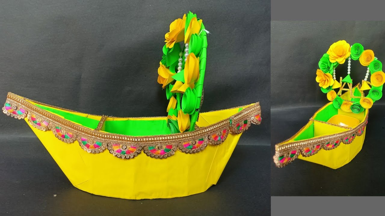 DIY Haldi Platter Decoration Idea/Handmade Haldi Tray Decoration ...