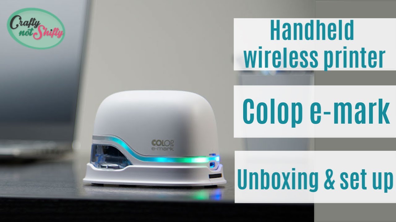 Unboxing & set up of the COLOP e-mark - YouTube