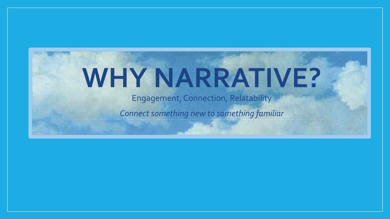 Why Narrative YouTube Why Narrative YouTube