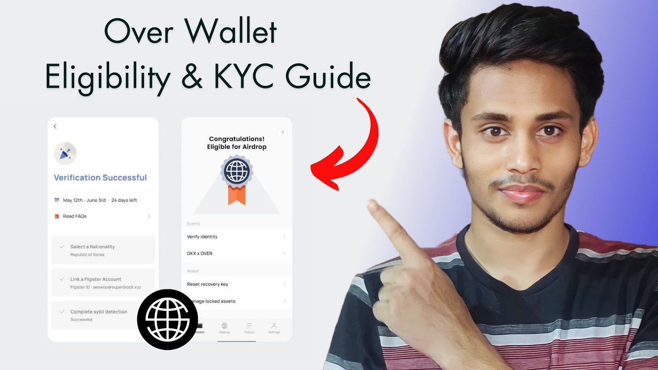 How to Complete Over Wallet KYC | Over Wallet Airdrop Eligibility ...