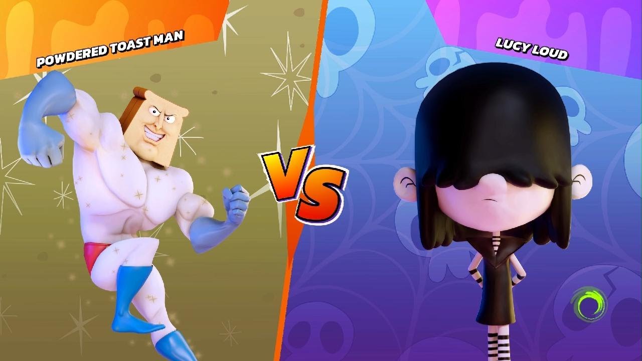 Nickelodeon All-Star Brawl: Powdered Toast Man Gameplay - YouTube