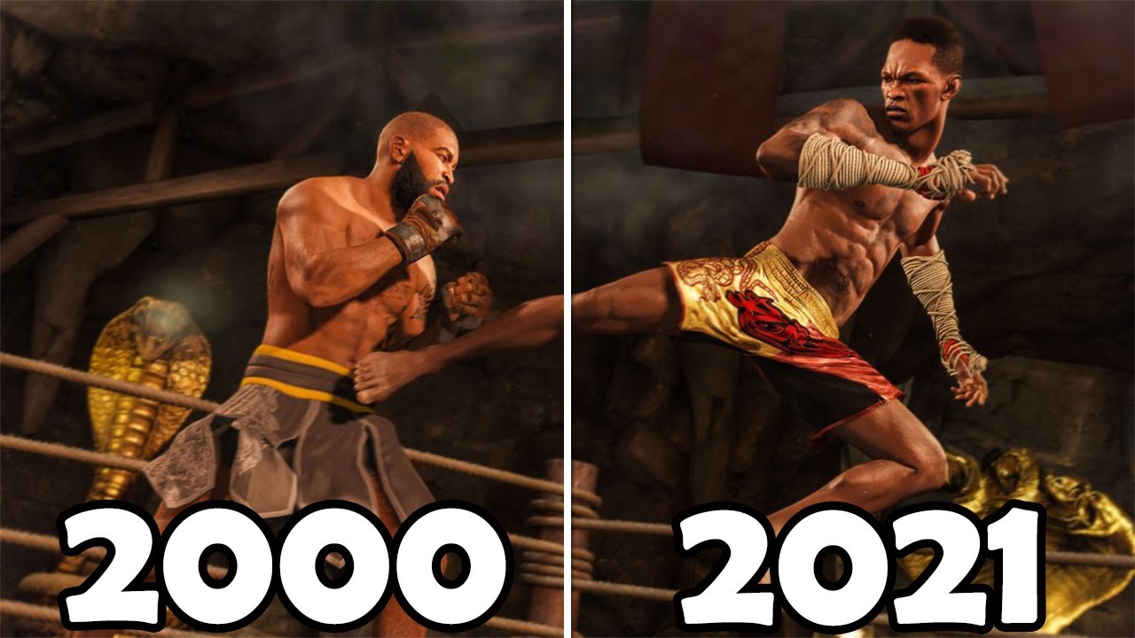 Evolution of UFC Games 2000 - 2021 - YouTube