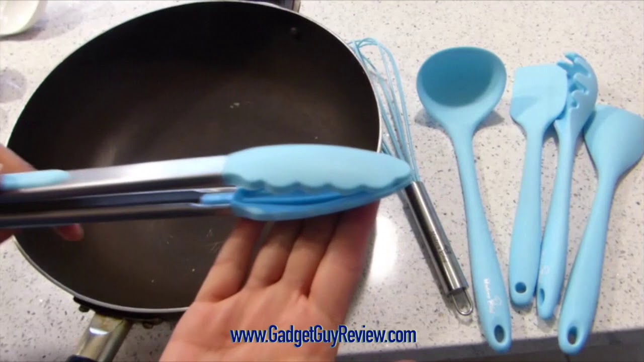 Silicone KitchenWare Set REVIEW - Modern Chef - YouTube