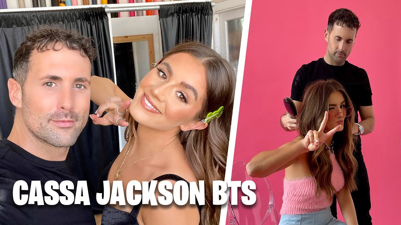 Styled shoot for Cassa Jackson in Manchester UK - YouTube