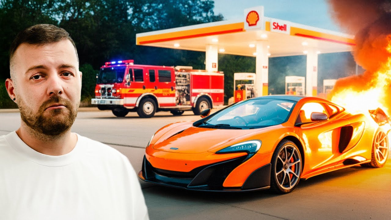 MY MCLAREN FROM TEMU SET ON FIRE & I ATTEMPTED TO REBUILD IT IN 7 DAYS ...