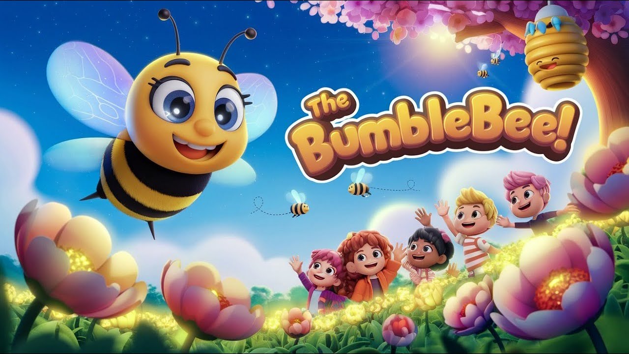 The Busy Bumblebee – Fun Kids’ Song & Nursery Rhyme | Little Star ...