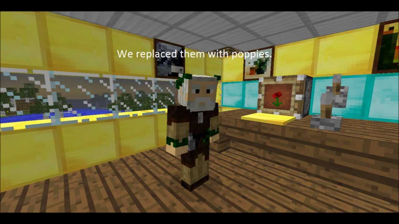 Roses Were Removed? - Minecraft Machinima by ZekeZakKaz - YouTube