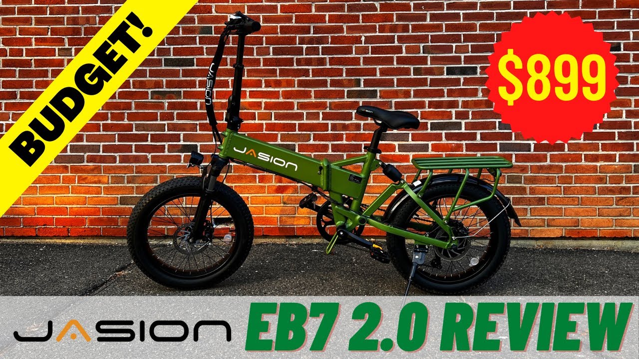 Jasion EB7 2.0 Foldable Fat Tire Ebike Review - YouTube