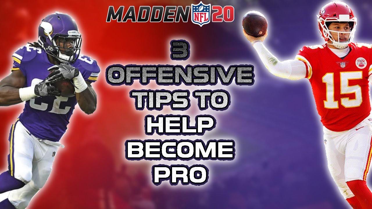 3 Madden Offensive Tips to help you get better - Madden 20 Tips - YouTube