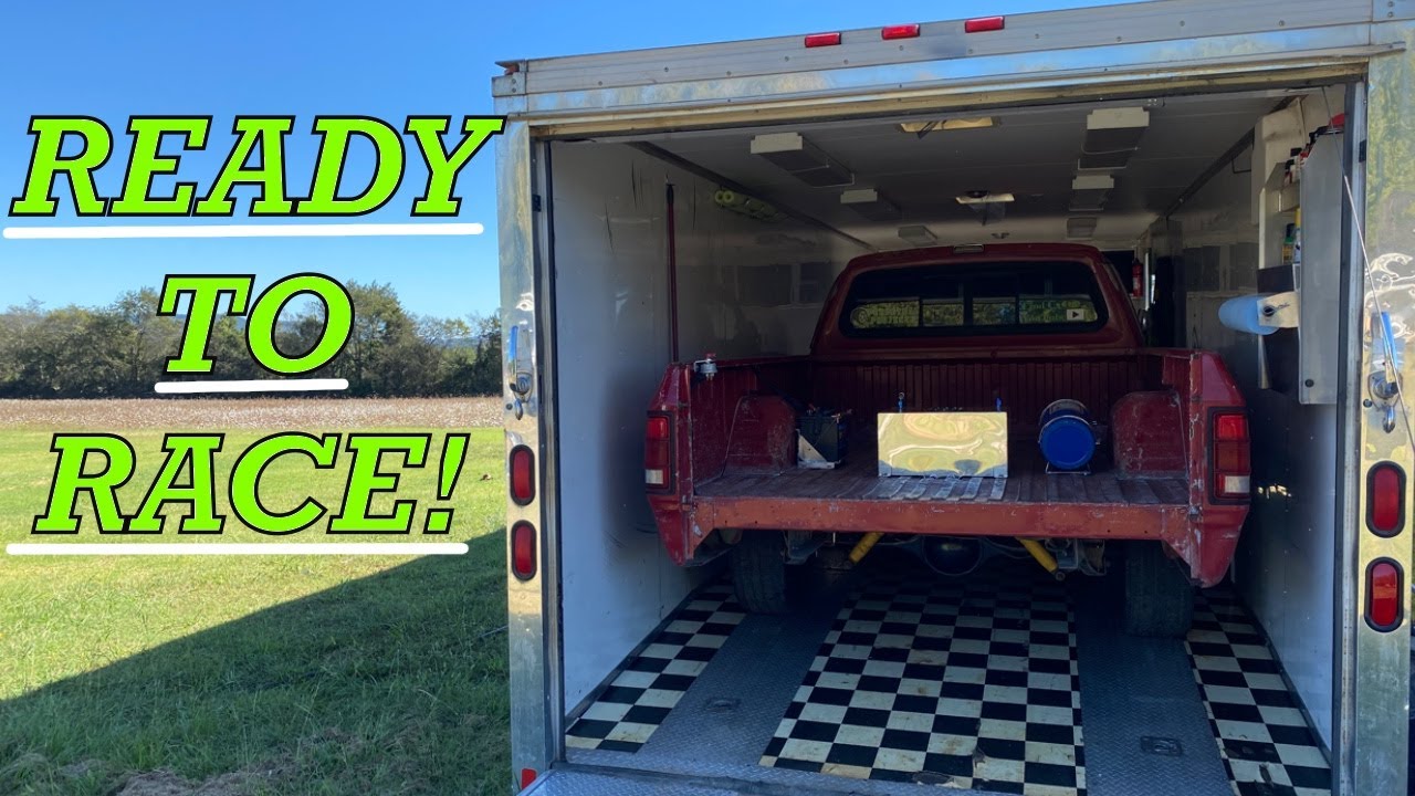 Dodge D150 Drag And Drive Truck Build - Finishing Touches - YouTube