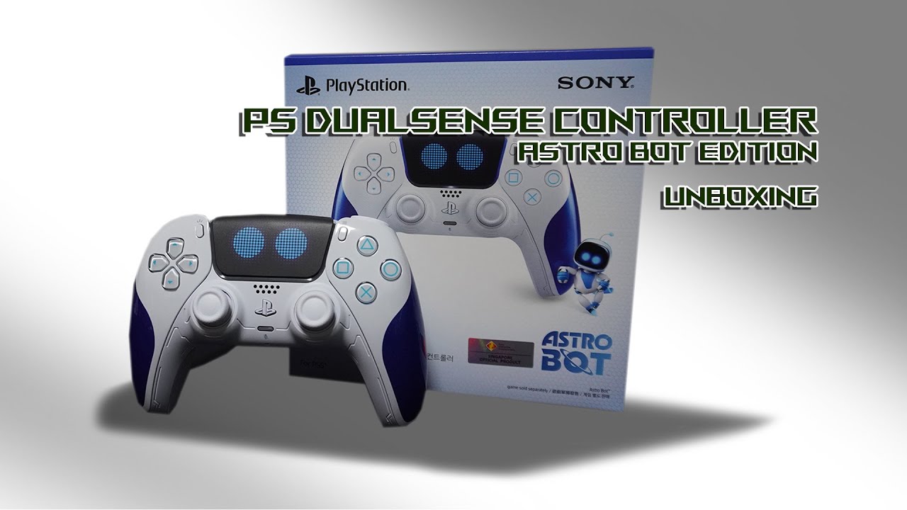 Astrobot Limited Edition Dualsense Controller - YouTube