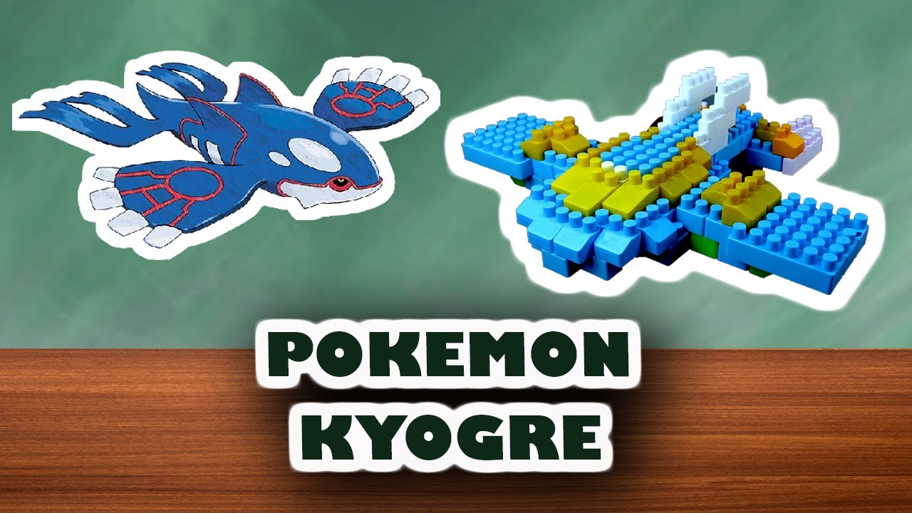Cara Membuat Pokemon Kyogre Dari Balok Susun| Lego Block - YouTube