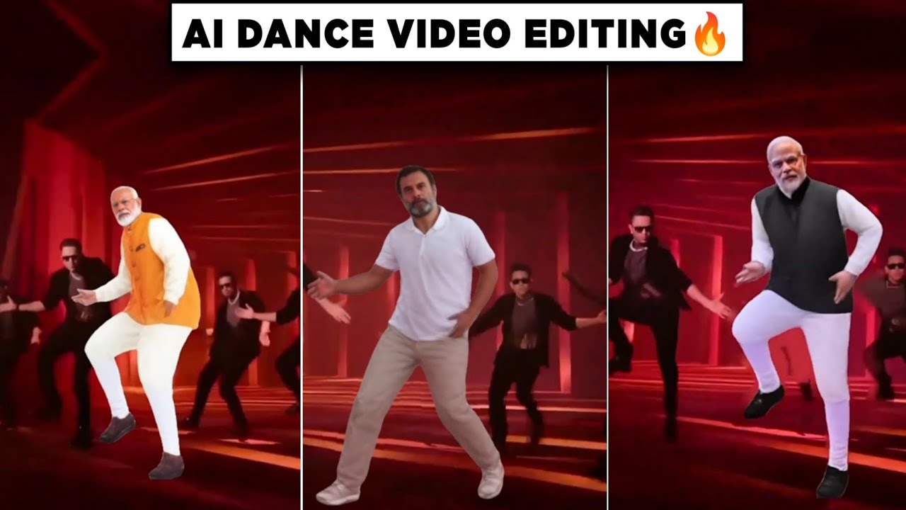 Ai Funny Dance Video Editing 2024 | Modi Ji Viral Dance Video Editing ...