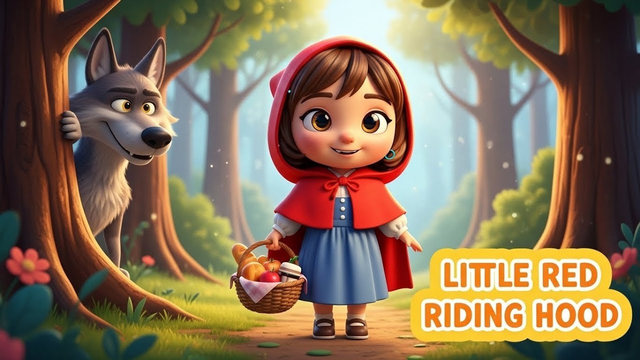 🧺 Little Red Riding Hood Song – Fairy Tale Song for Kids 🐺 | Kids Songs ...
