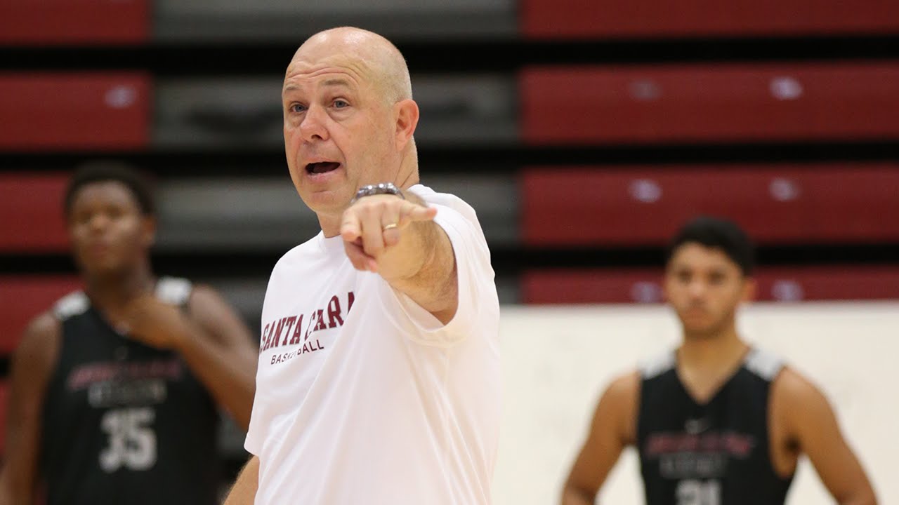 Herb Sendek Talks Santa Clara Basketball, Goals & Community - YouTube