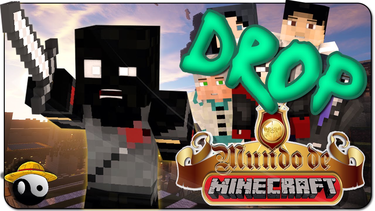 Mundo de Minecraft DROP #01 ☯ COMO FUNCIONA E COMO PARTICIPAR - YouTube