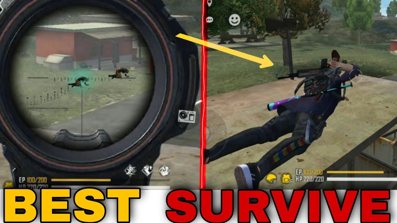FREE FIRE | TOP 10 SURVIVE PLACE | MOST PEOPLE SURVIVE PLACE BRONCE TO ...