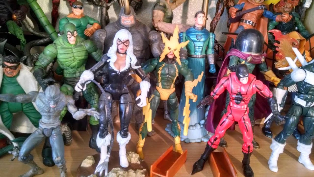 Marvel Legends Toy Collection pt.3 (2015) Spiderman, Iron man, Hulk ...