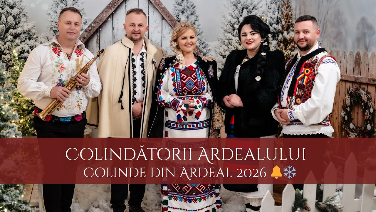 Colindătorii Ardealului - Colinde din Ardeal 2026 🔔 ️ - YouTube