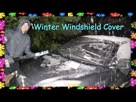 Winter Windshield Cover! WinterShield Pro! $15 - YouTube