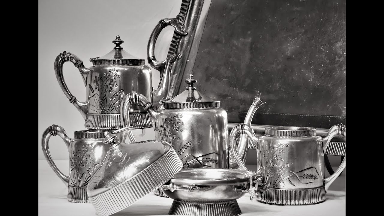 The American Silver Museum presents: Meriden Britannia Tea & Coffee Set ...
