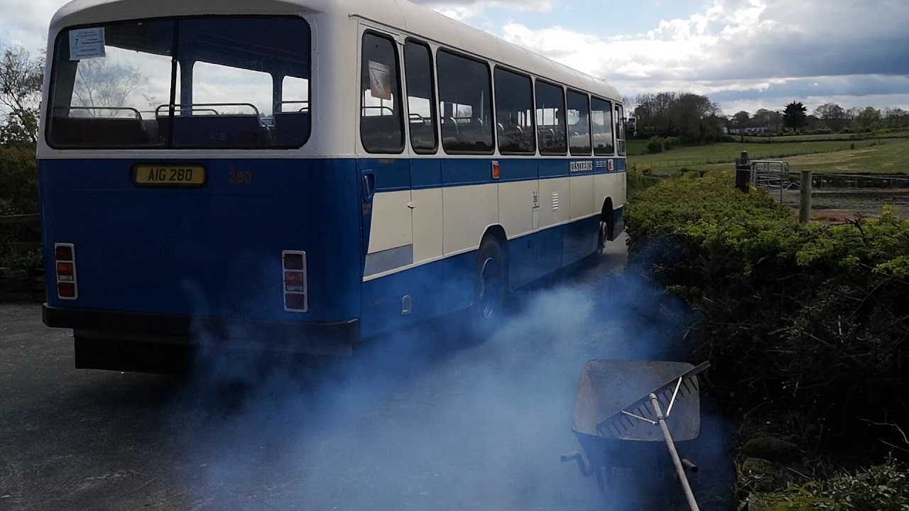 Preserved Ulsterbus Leyland Leopard 280. - YouTube