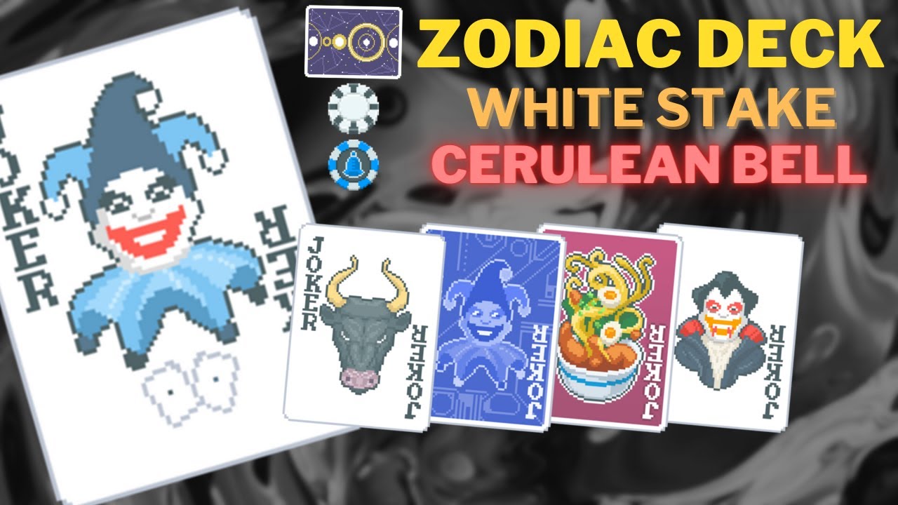 Balatro | Episode 8 | Zodiac Deck | White Stake | 6mil | 33 aces - YouTube