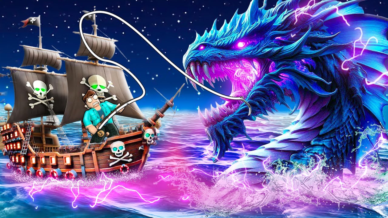 SHIVANG CAUGHT THE RAREST PIRATE GHOST FISH IN ROBLOX !! - YouTube