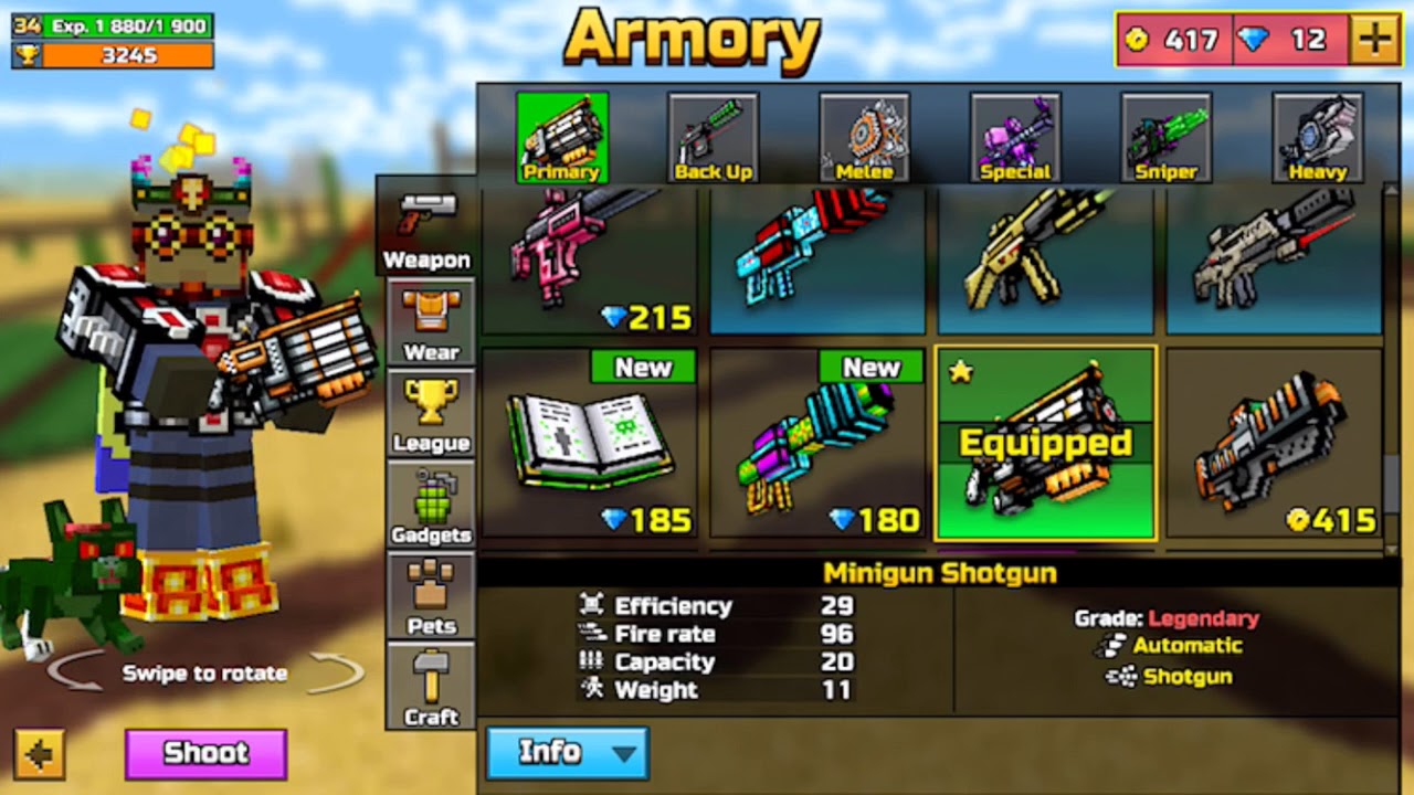 How To Get Free COINS And CLAN WEAPONS On Pixel Gun 3D - YouTube