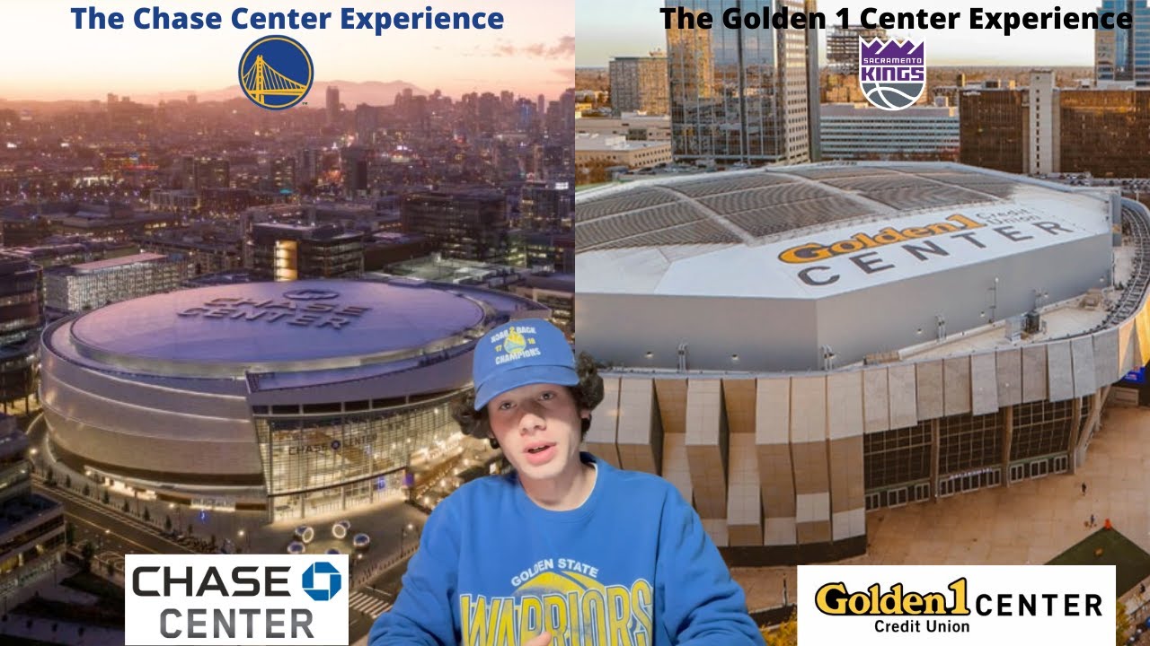 The Chase Center Experience vs The Golden 1 Center Experience - YouTube