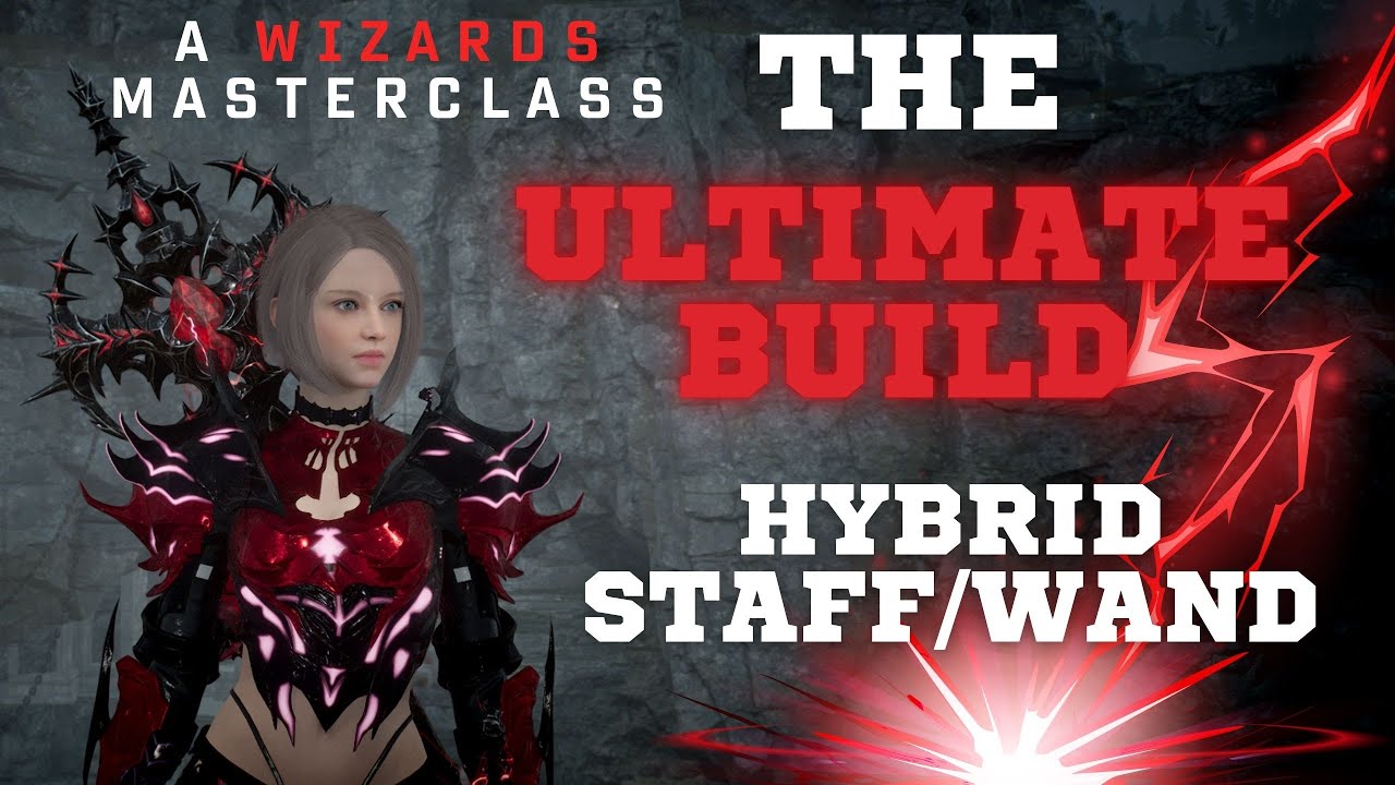 The Ultimate guide to staff/wand! The best hybrid in Throne and Liberty ...