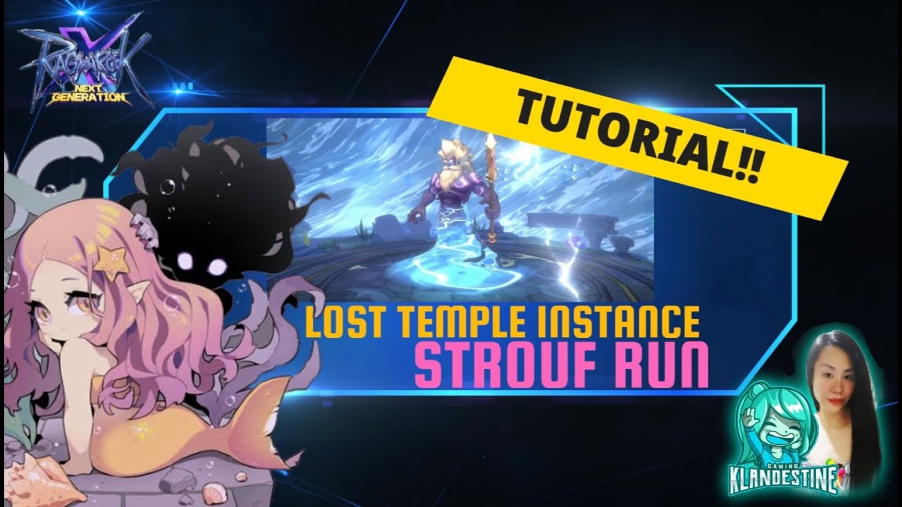 🔴 ROX: Lost Temple Instance Tutorial | Strouf Hard ⚡ Ragnarok X: Next ...