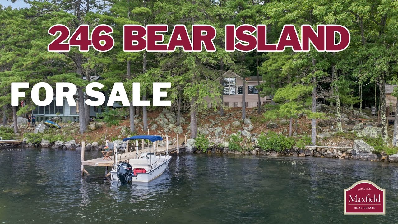 ‘French Cove’ Cottage Lake Winnipesaukee | 246 Bear Island, Meredith ...