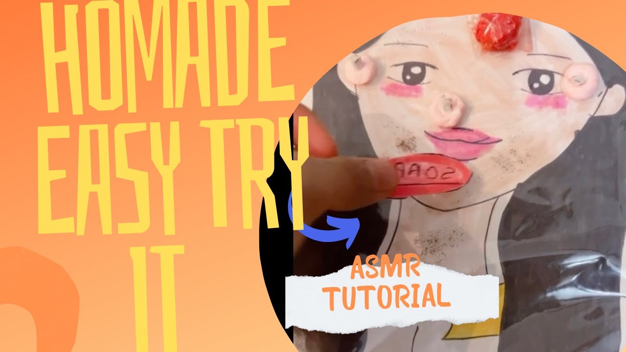 How to make a asmr doll makeup/diy doll makeup tutorial easy way 😍🤩@sehajprabh7082 #craft #art ...