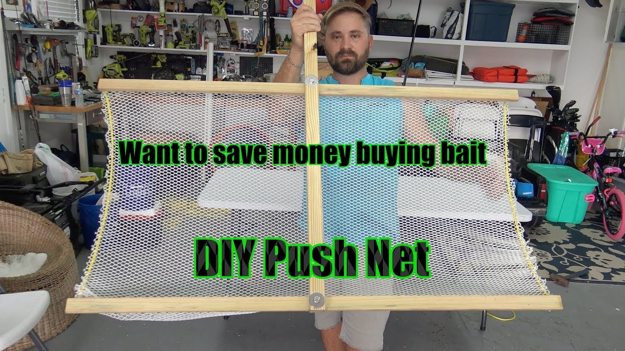 Push net for shrimp & perch No more expensive bait stand trips ...